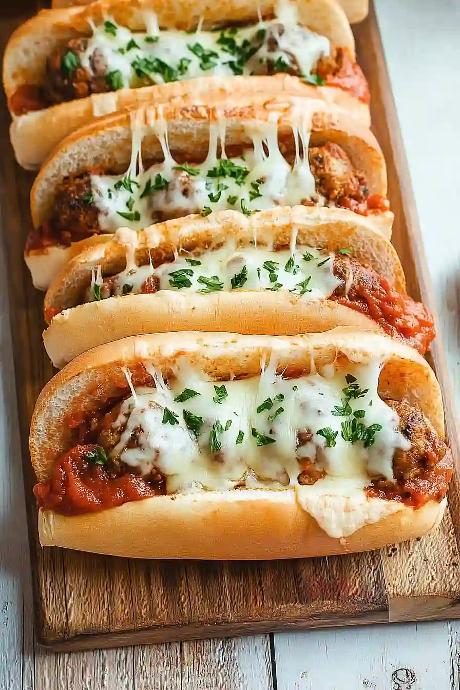 Easy Meatball Subs - Alrightwithme