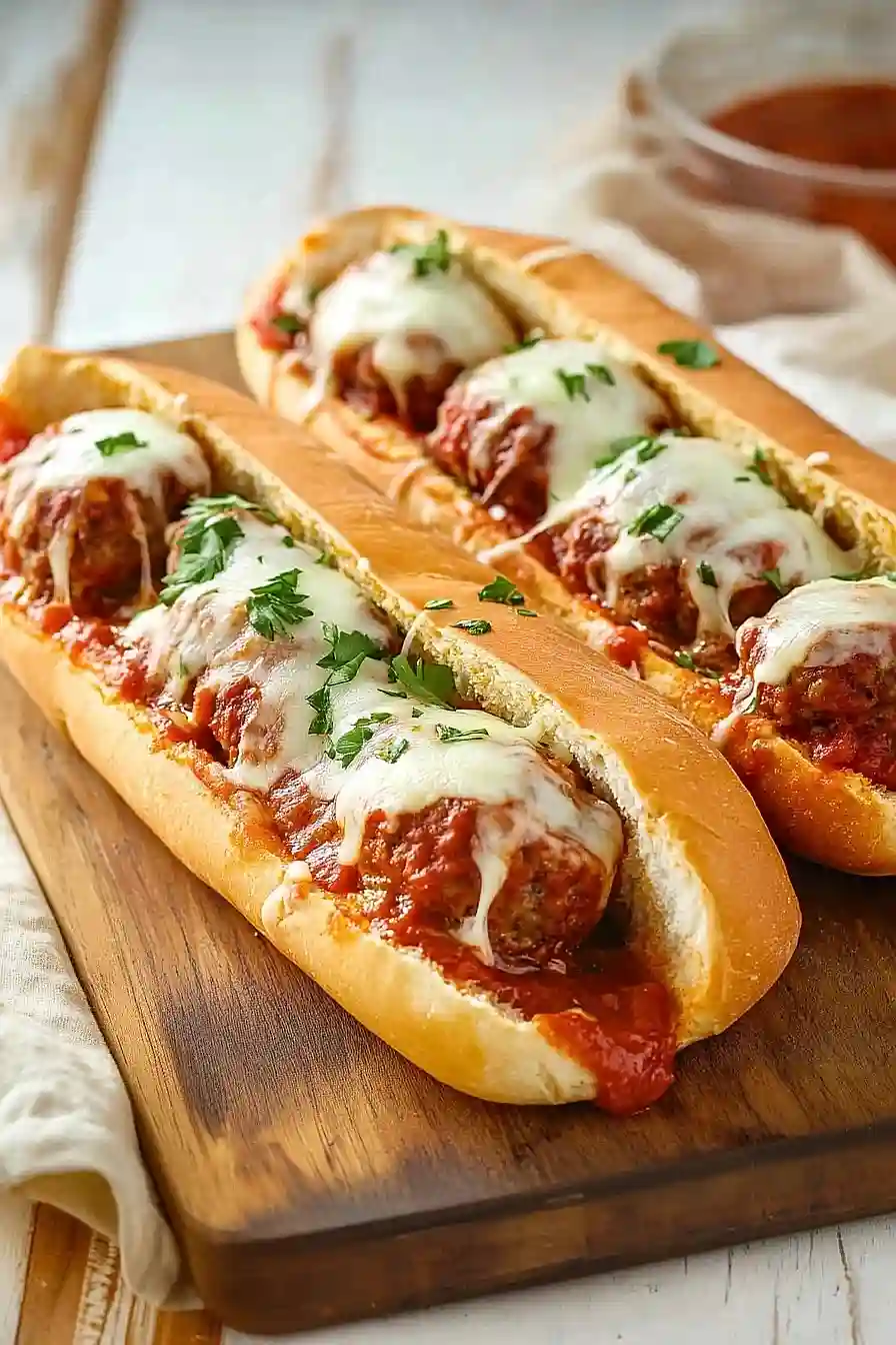 Easy Meatball Subs - Alrightwithme
