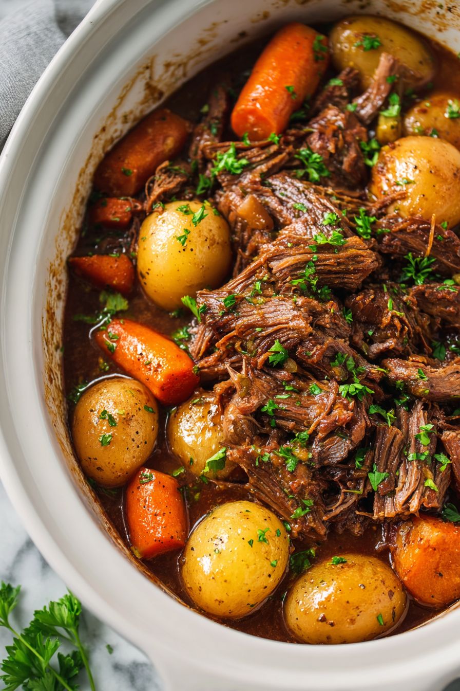 Ultimate Crockpot Chuck Roast