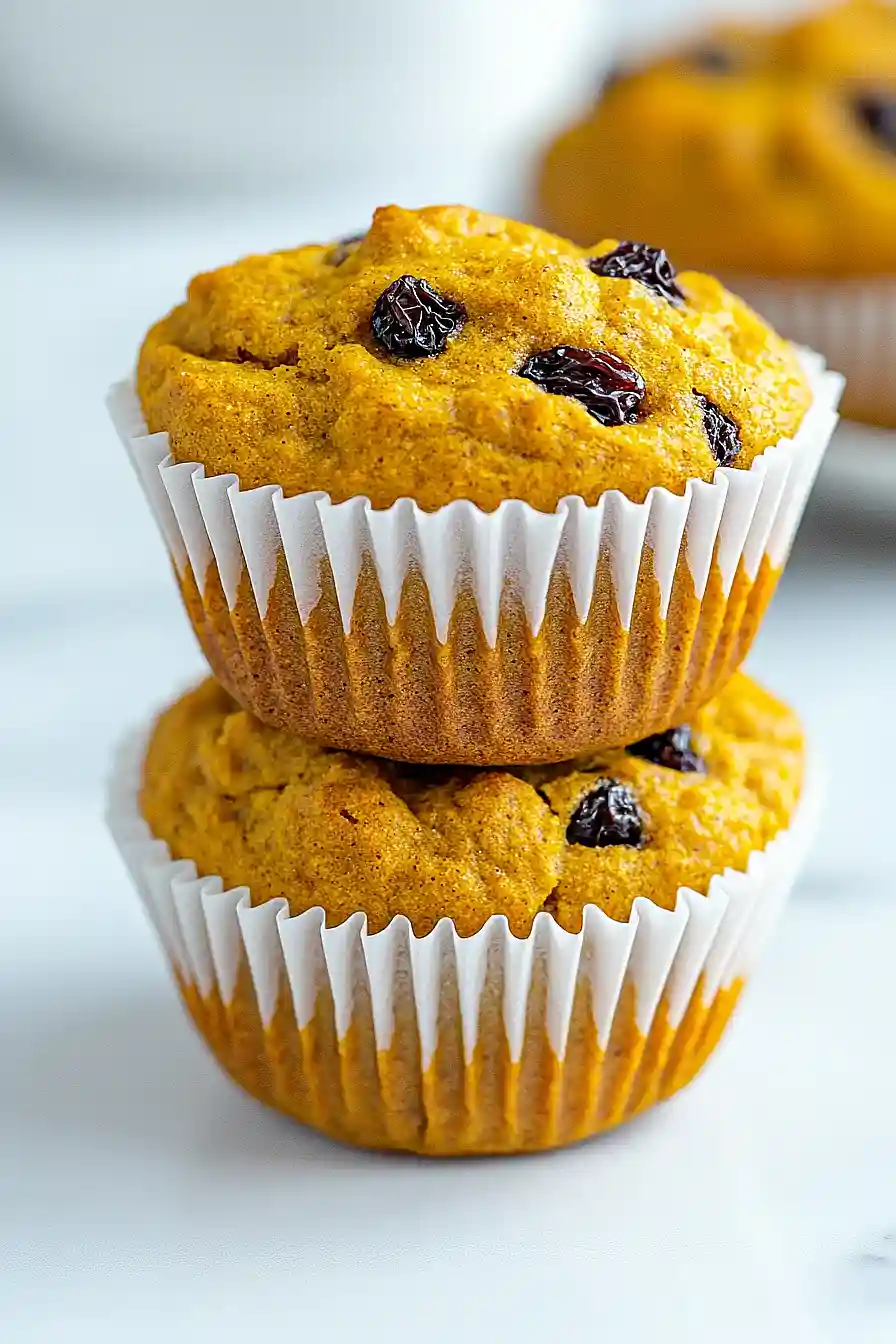 Mouthwatering Pumpkin Raisin Muffins - Alrightwithme