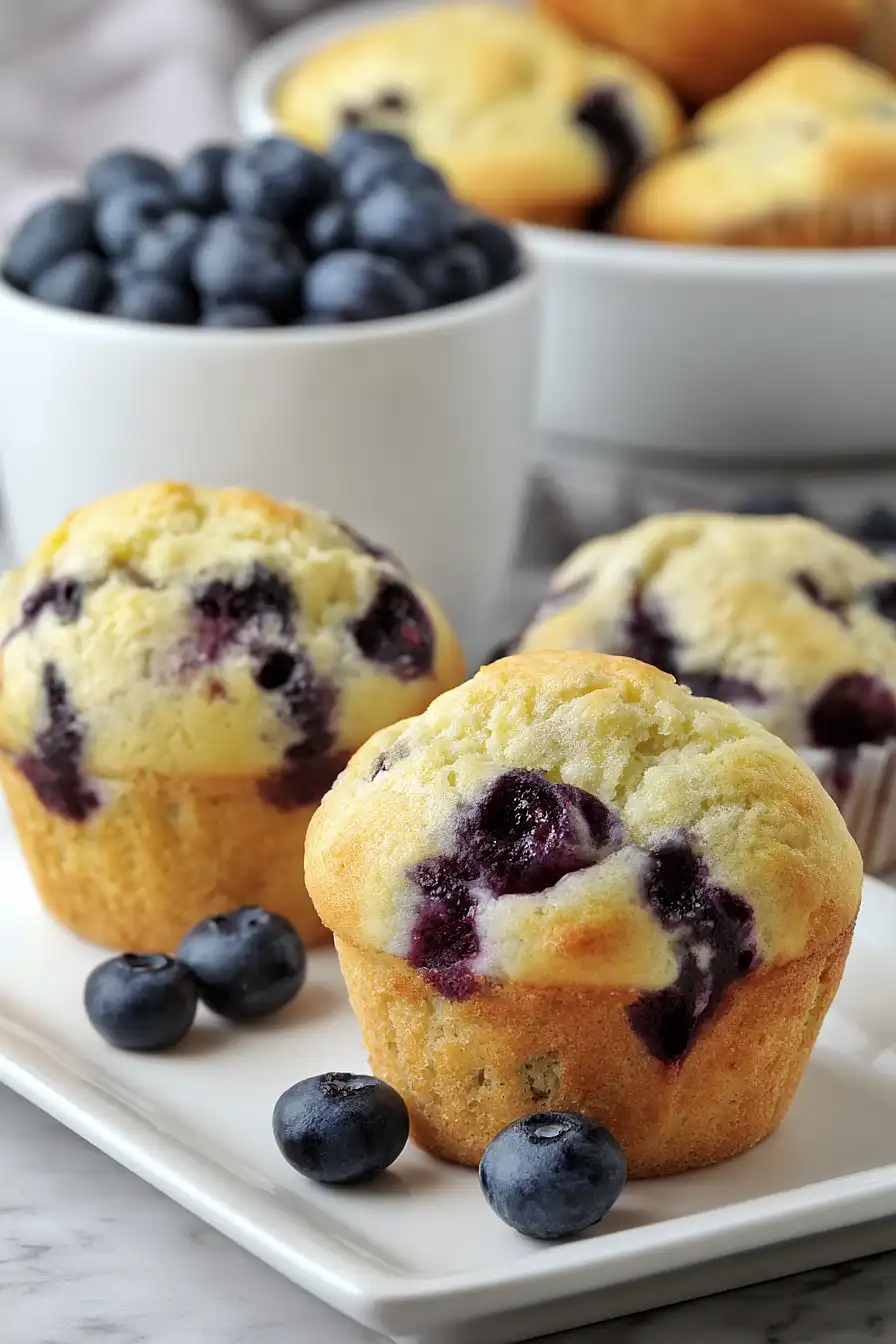 Homemade Blueberry Muffin Recipe