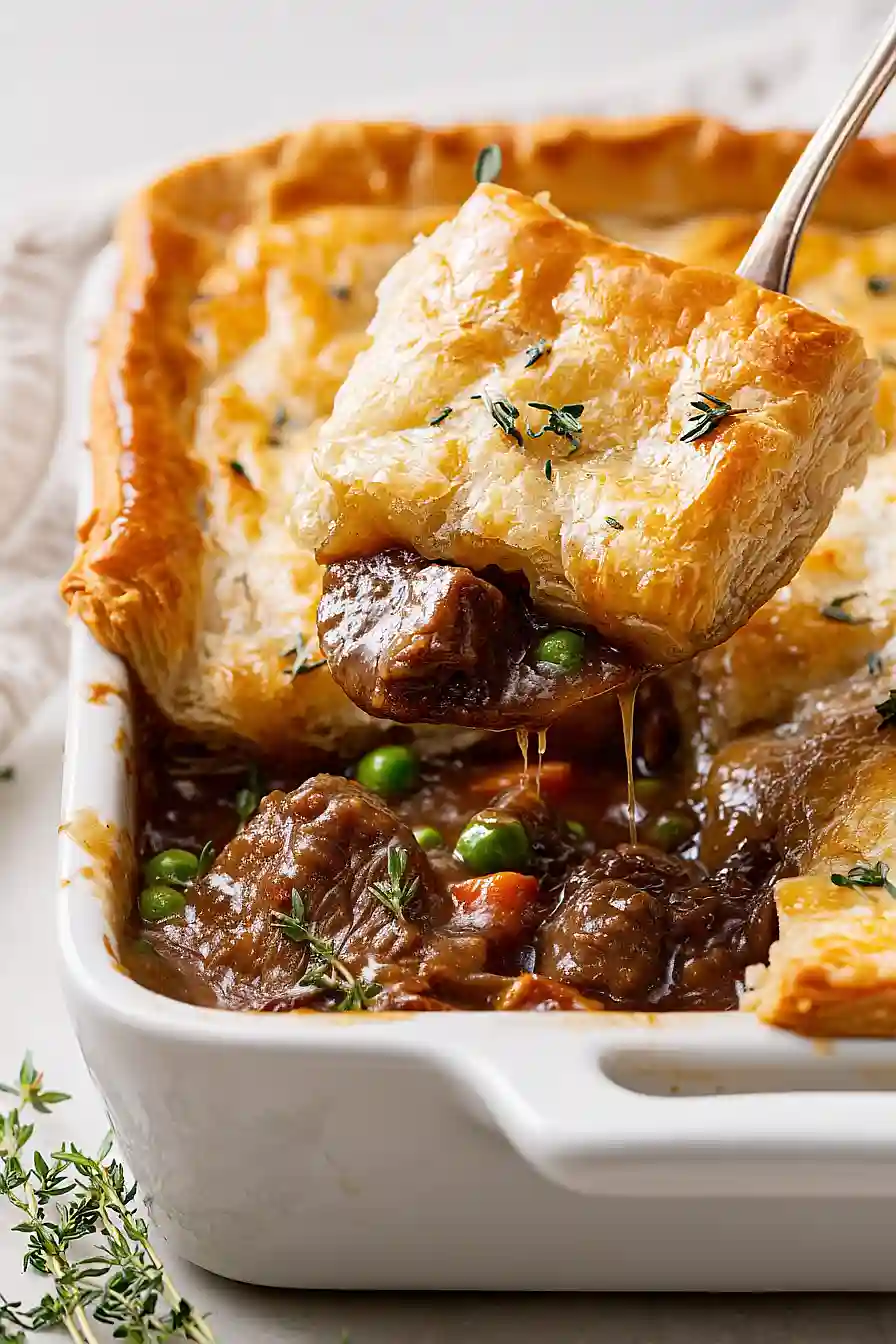 Classic Beef Pot Pie - Alrightwithme