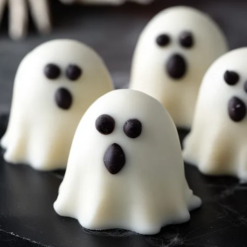 Homemade Ghost Oreo Balls - Alrightwithme