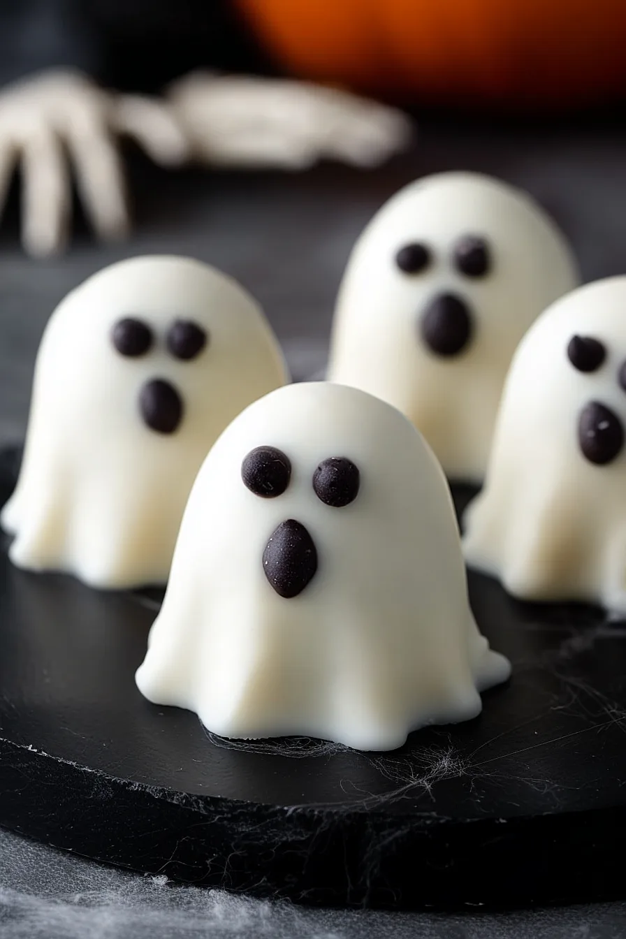 Homemade Ghost Oreo Balls - Alrightwithme