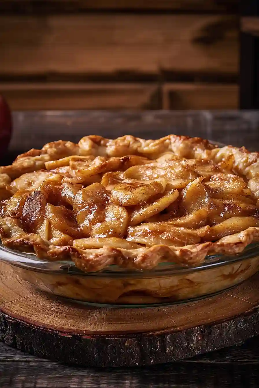 Cinnamon German Apple Pie - Alrightwithme