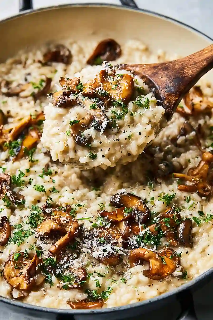 Best Wild Mushroom Risotto - Alrightwithme