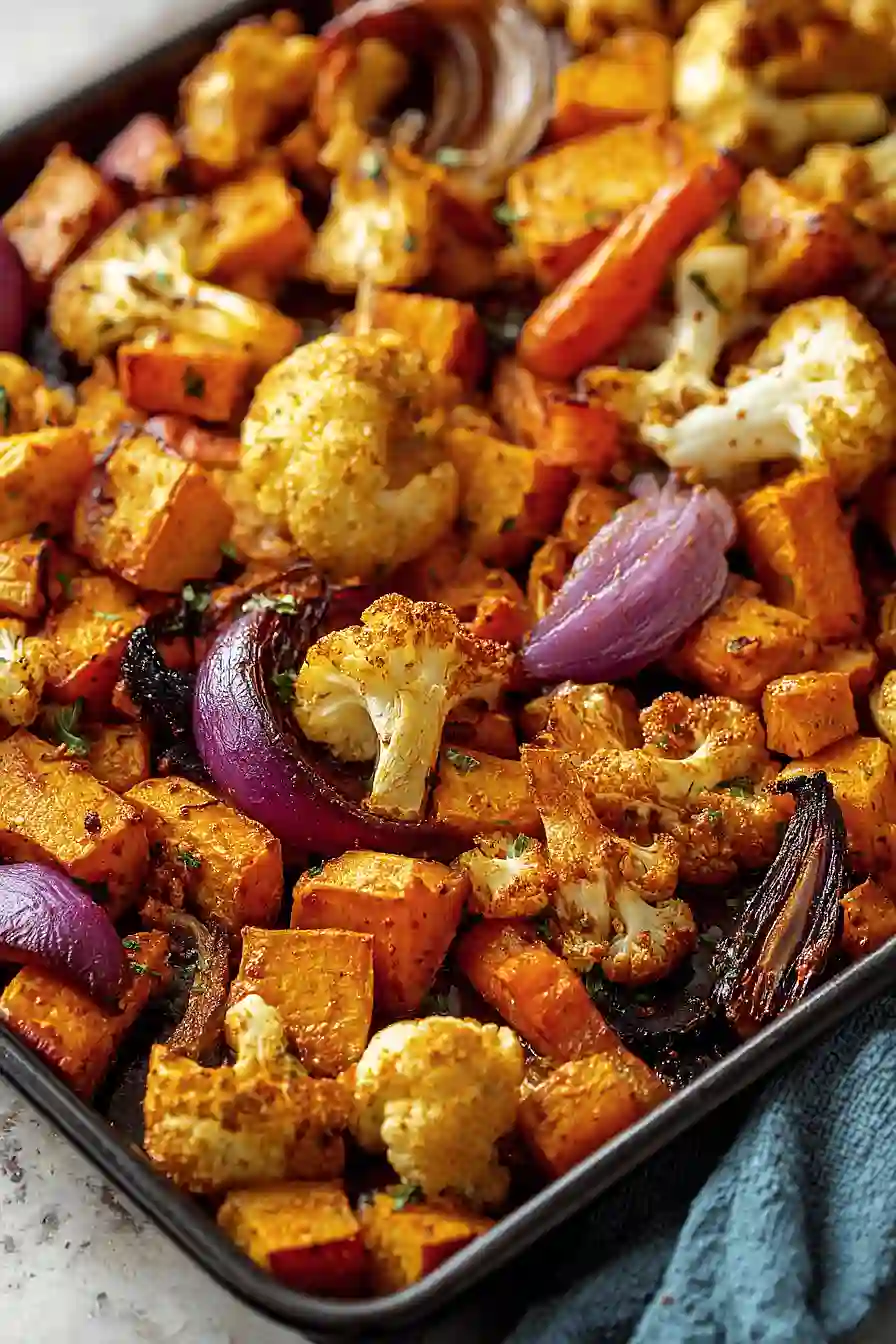 Irresistible Harissa Roasted Vegetables - Alrightwithme