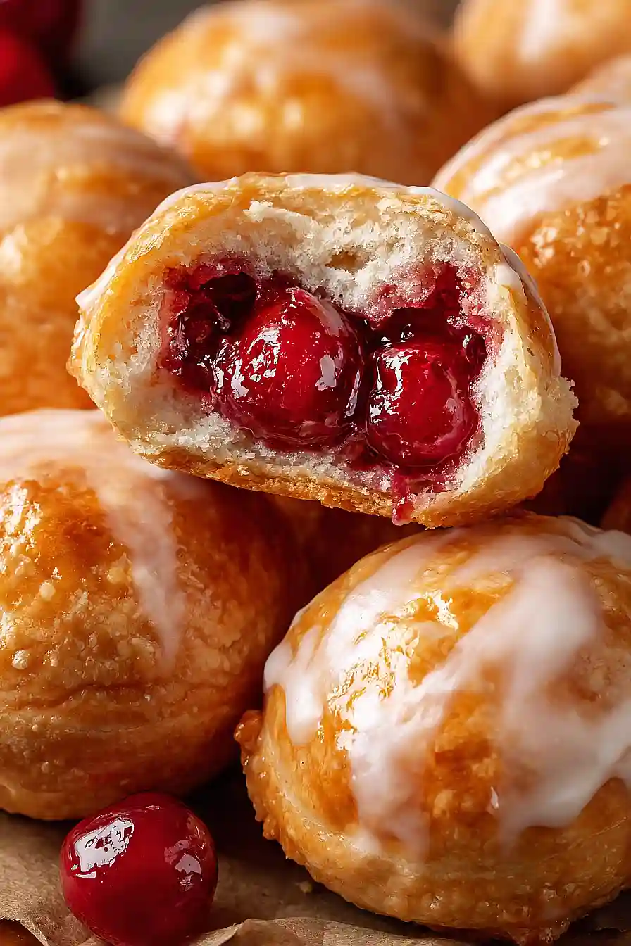 Delicious Cherry Pie Bombs