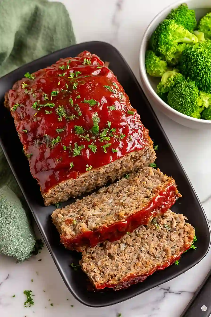 Classic Quaker Oats Meatloaf - Alrightwithme