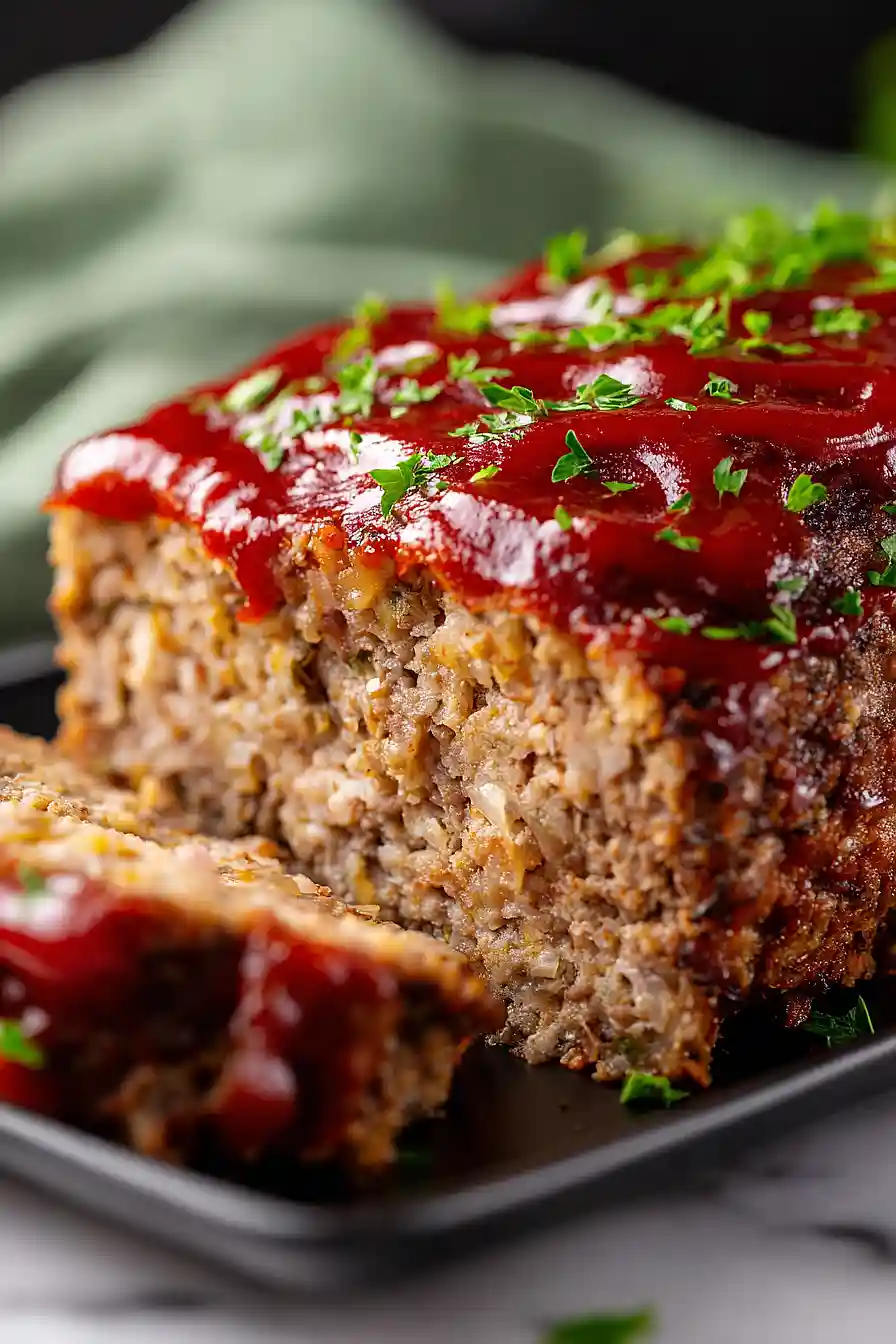 Classic Quaker Oats Meatloaf - Alrightwithme