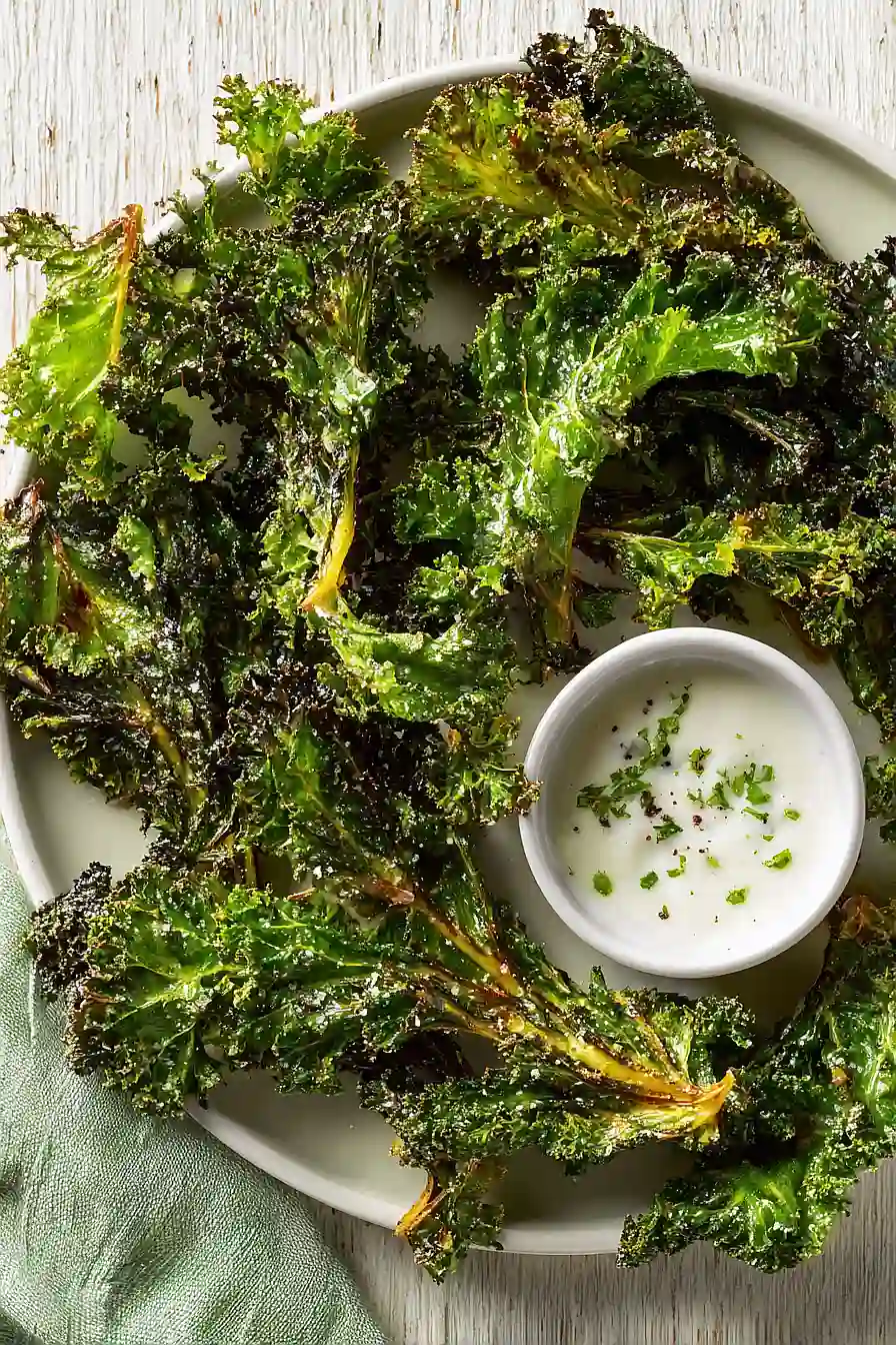 Simple Kale Chips - Alrightwithme