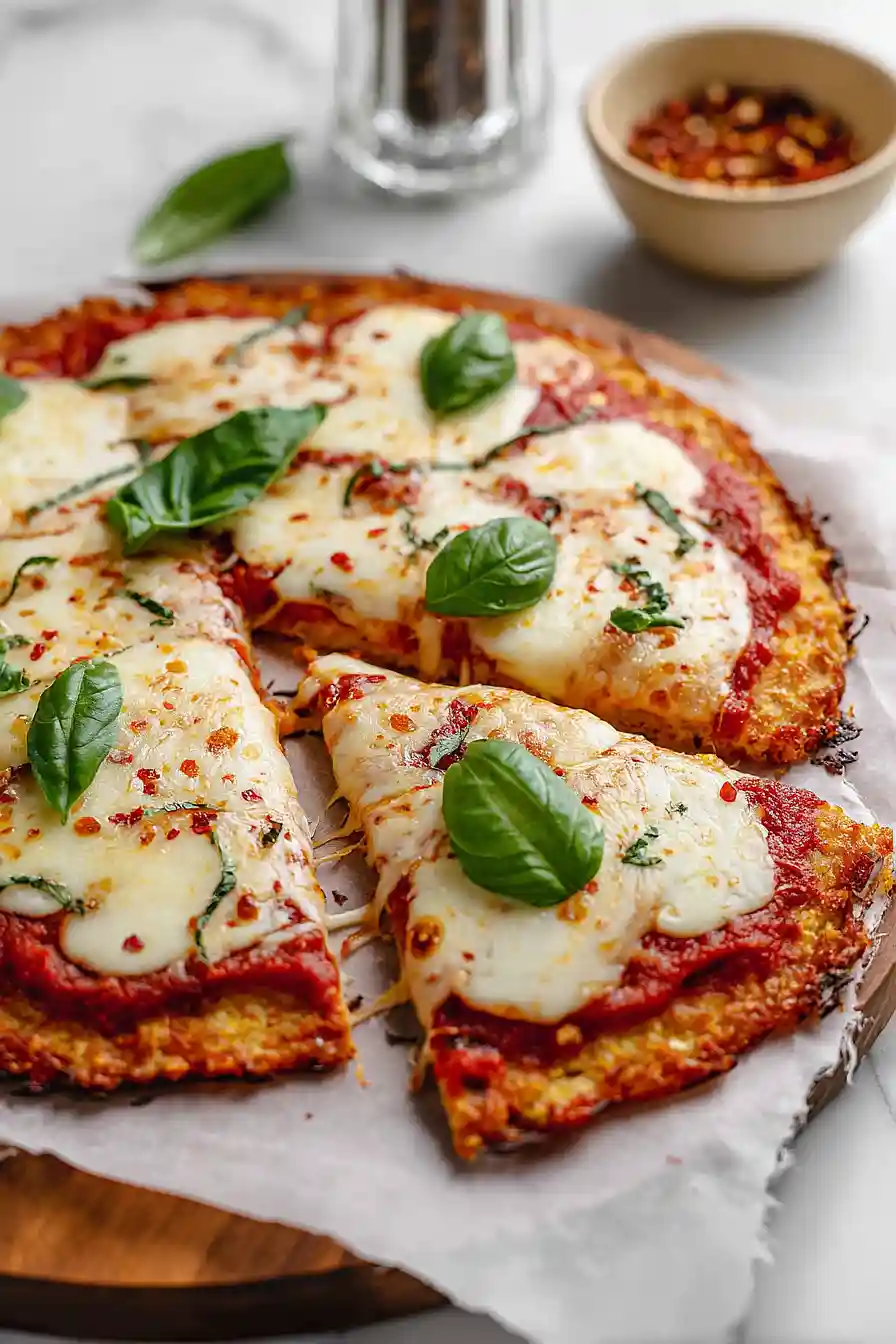 Flourless Cottage Cheese Pizza Crust