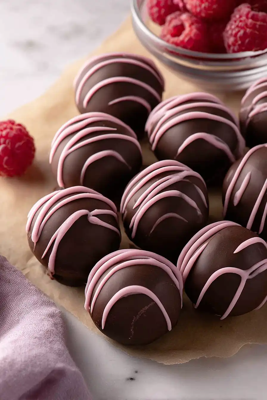 Irresistible Chocolate Raspberry Truffles