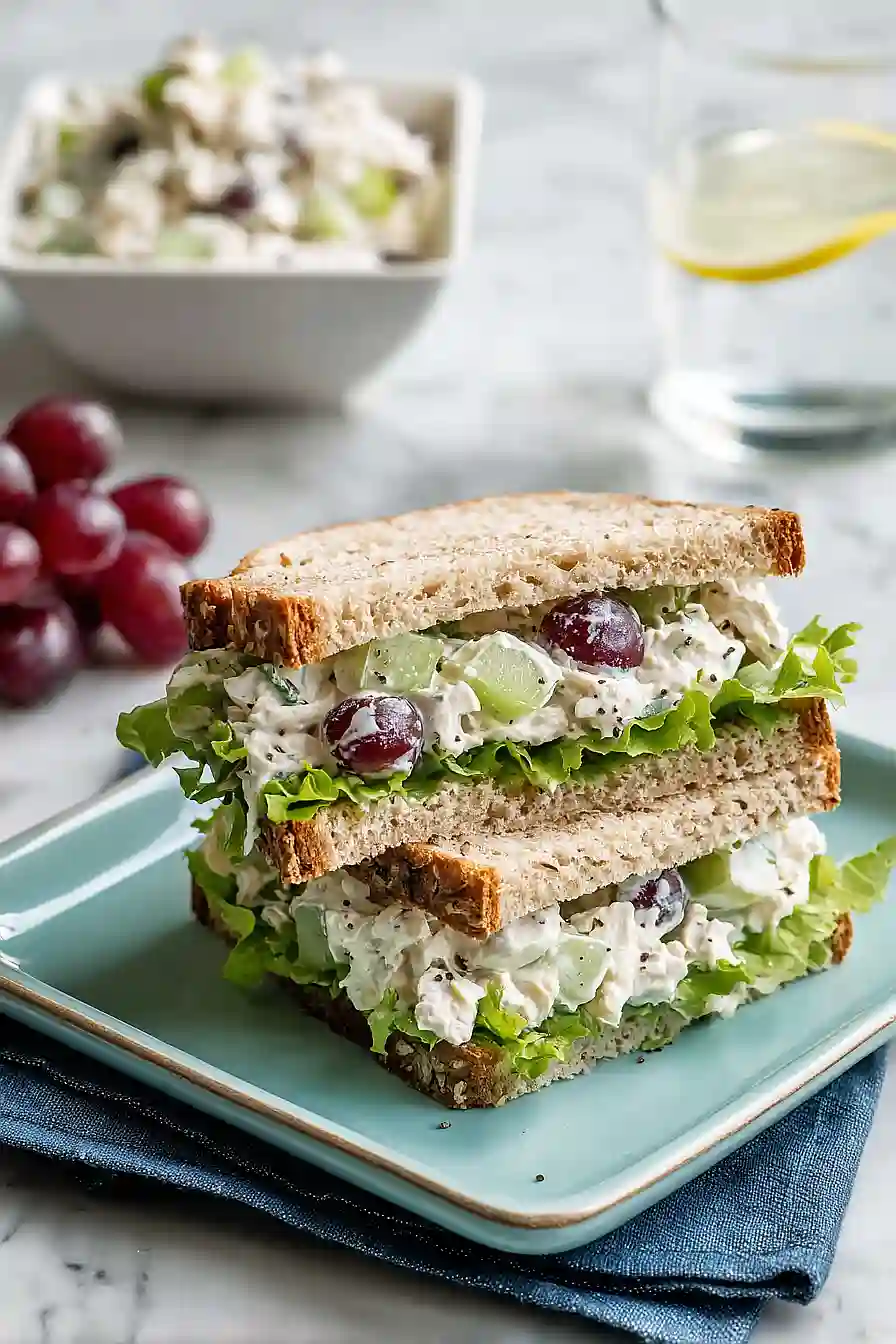 Cranberry Chicken Salad with Cottage Cheese - Alrightwithme