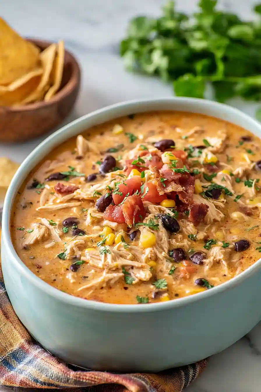 Best Slow Cooker Crack Chicken Chili - Alrightwithme