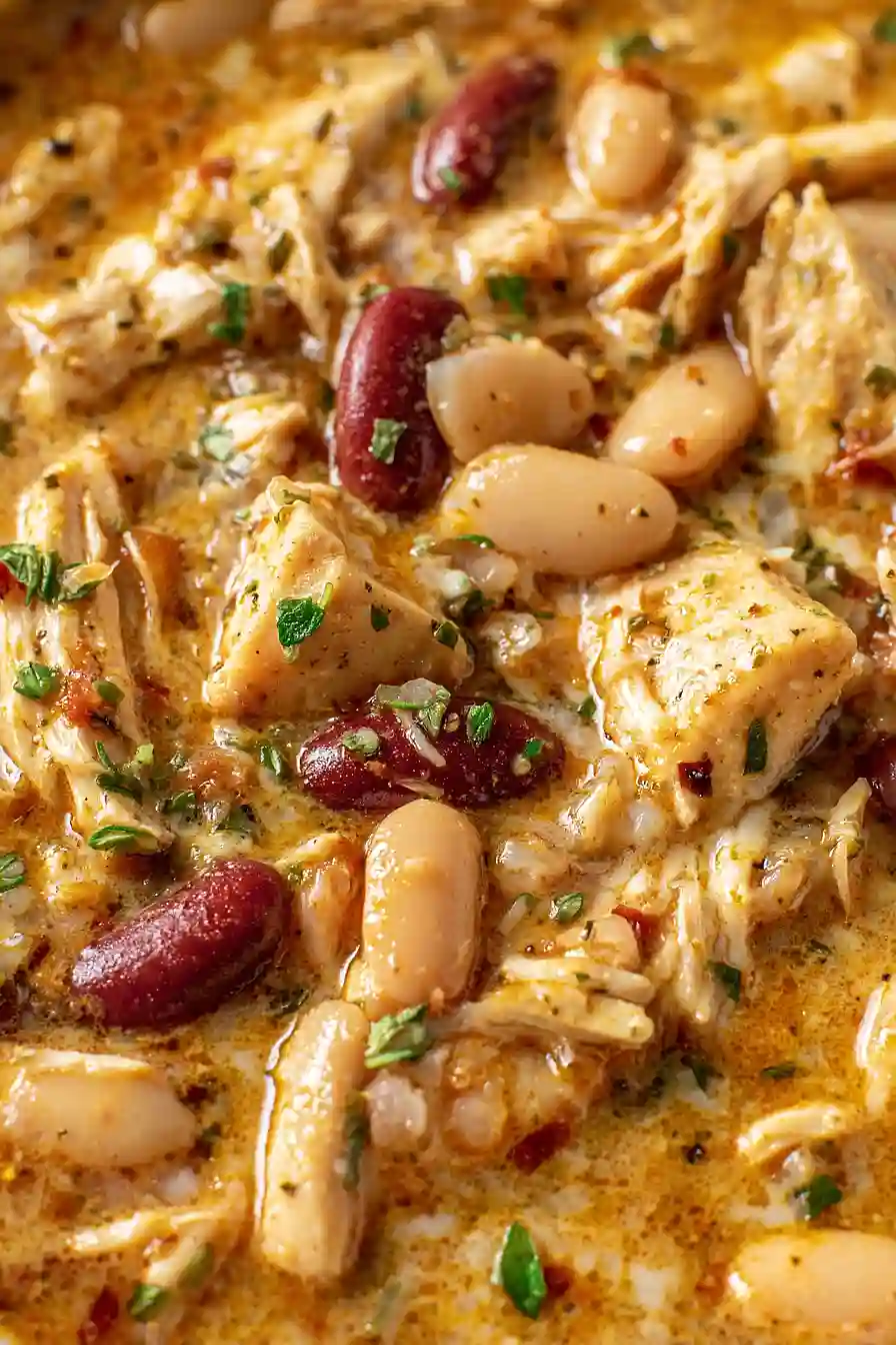 Easy Cajun White Chicken Chili - Alrightwithme