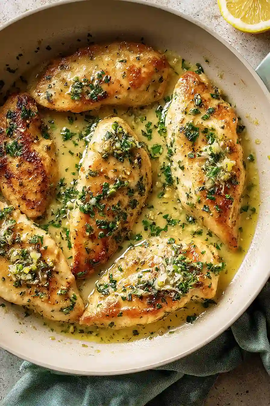 Quick Garlic Butter Chicken - Alrightwithme