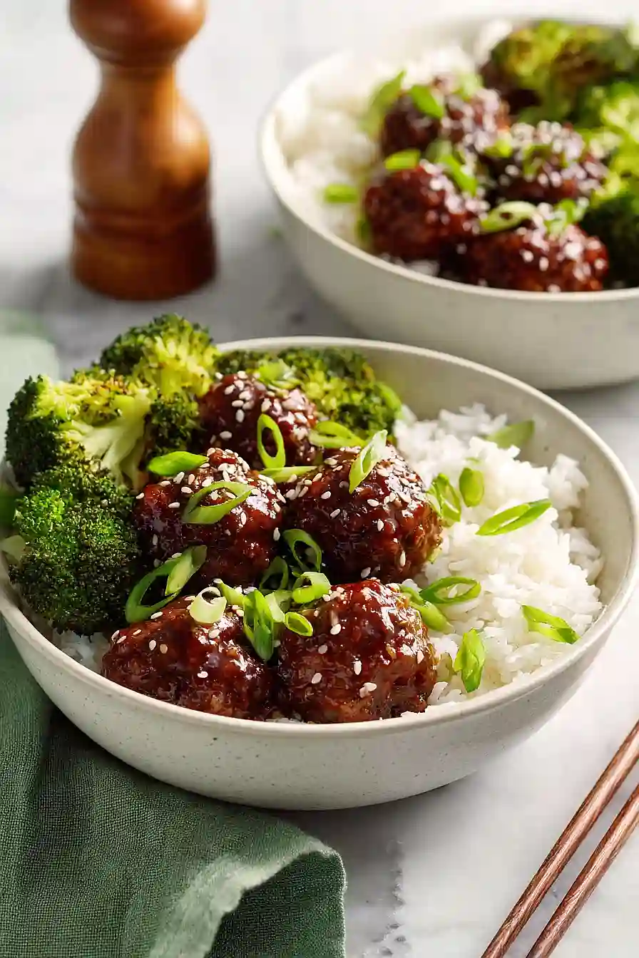Tasty Mongolian Beef Meatballs - Alrightwithme