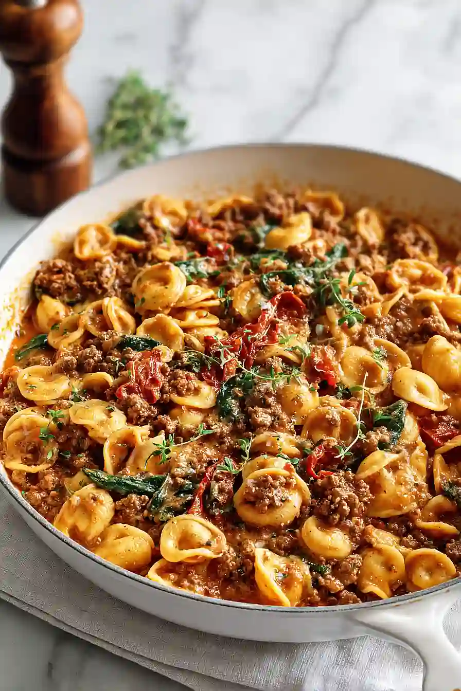 Comforting Marry Me Ground Beef Pasta - Alrightwithme