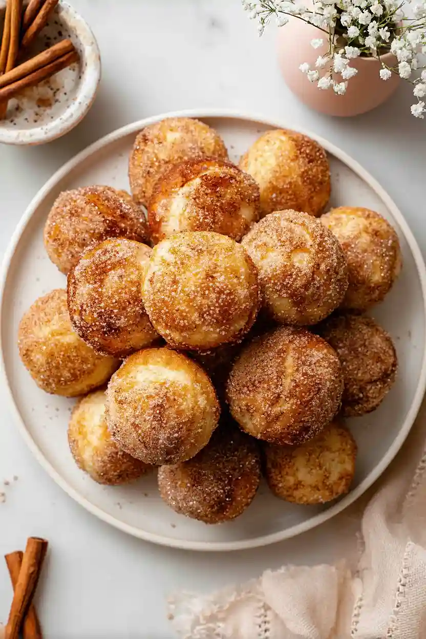 Cinnamon Mini French Breakfast Puffs